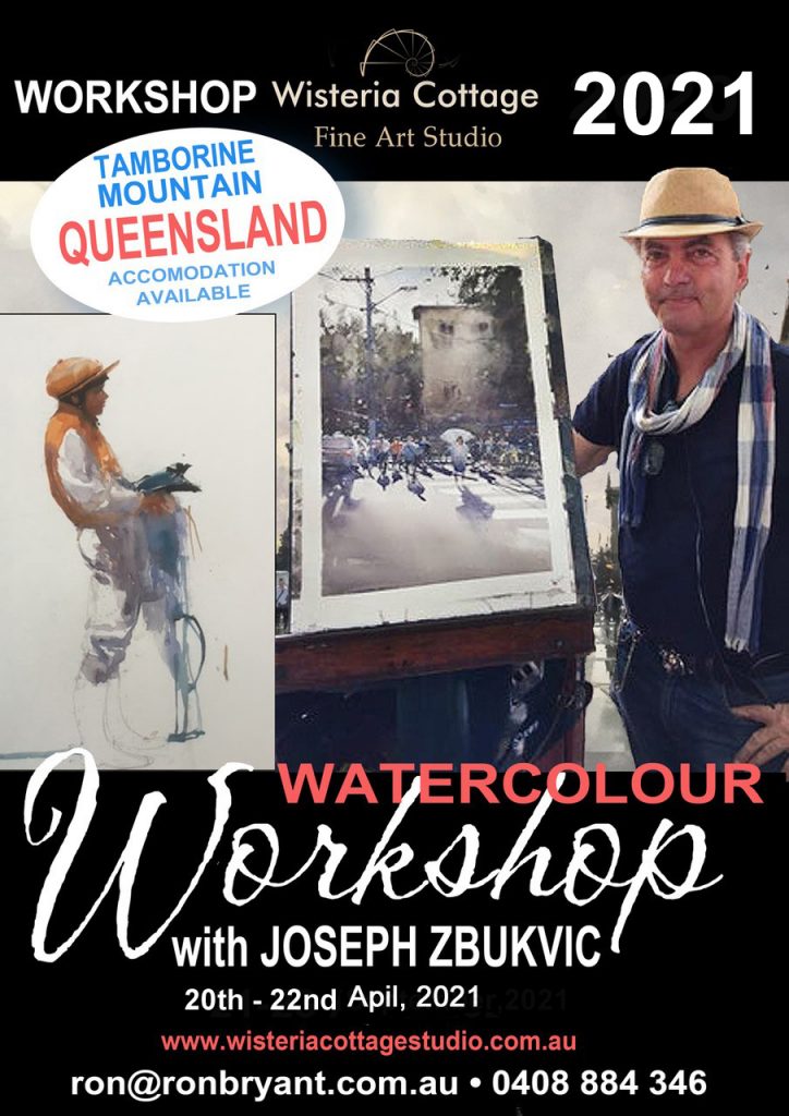 Szczepan Urbanowicz Watercolour Workshop Gold Coast – Ron Bryant Fine ...